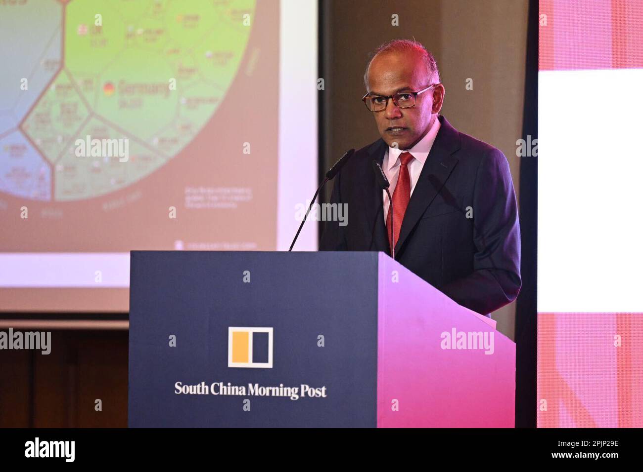Singapore's Home Affairs and Law Minister K Shanmugam addresses SCMP's ...