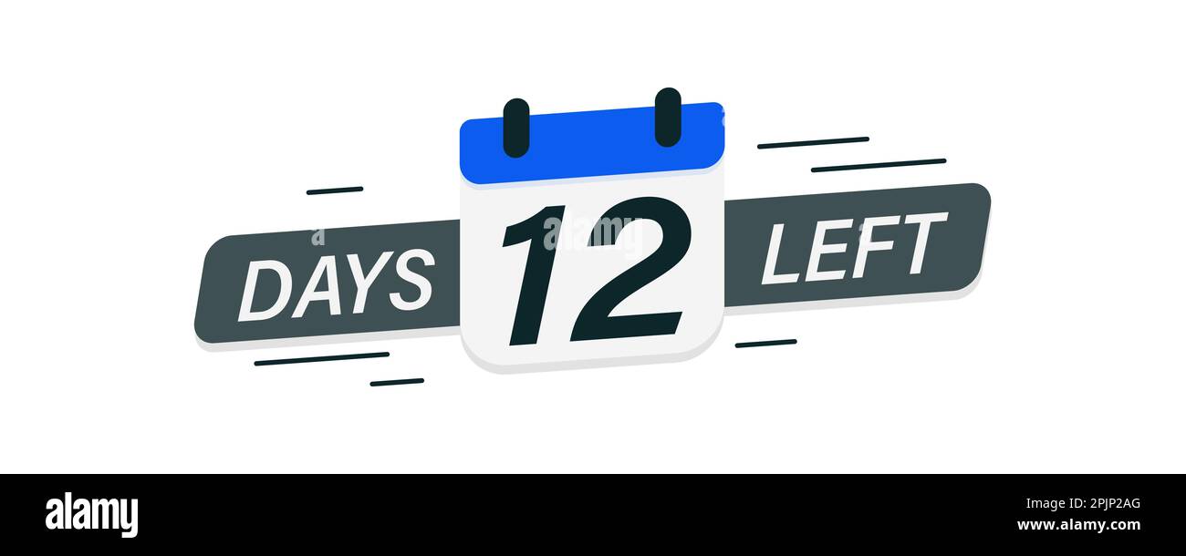 12 Days Left Countdown