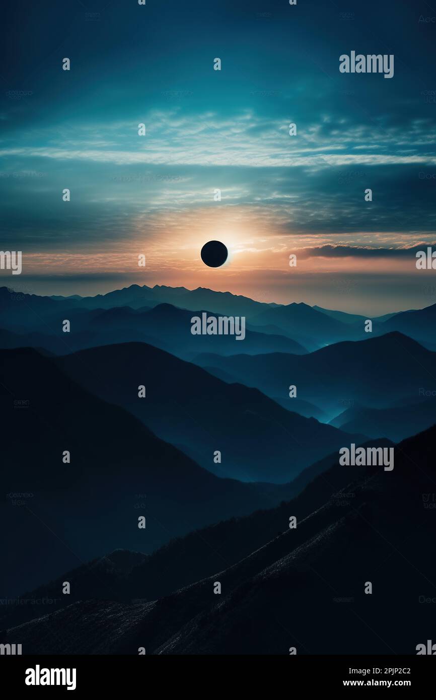 Eclipse glasses beach hi-res stock photography and images - Alamy