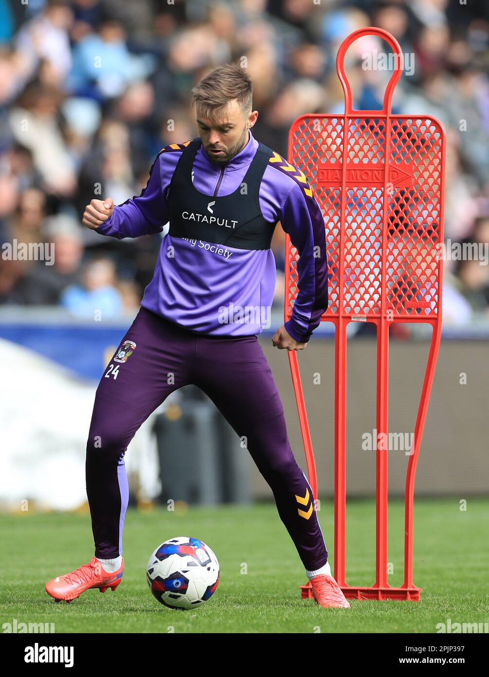 Coventry City's Matthew Godden in action during training at Coventry ...