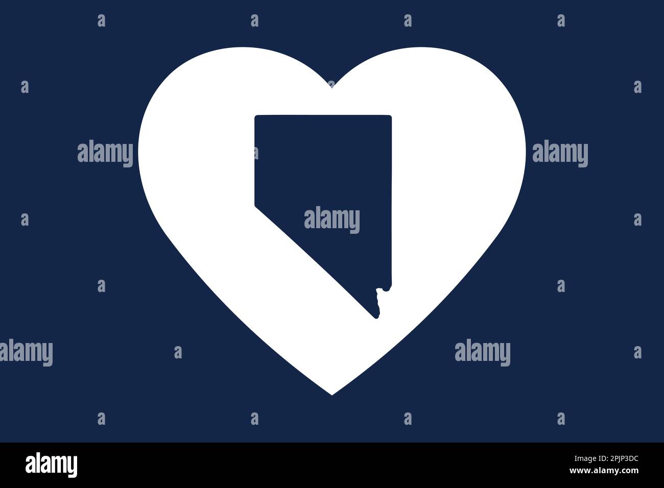 Us state nevada map vector vectors hi-res stock photography and images ...