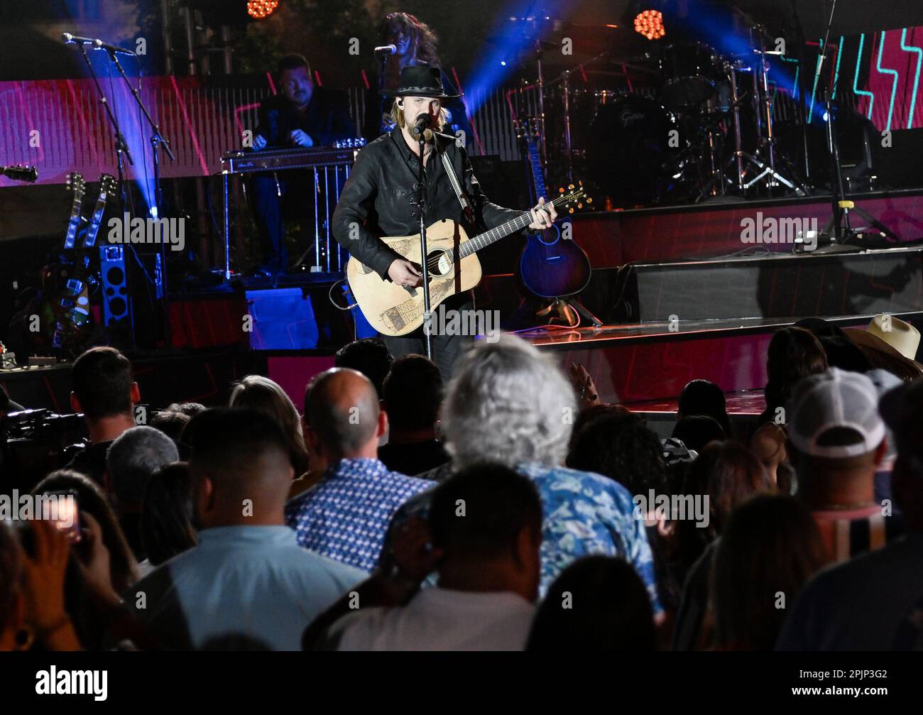 Jackson Dean performs at the CMT Music Awards, airing on Sunday, April ...
