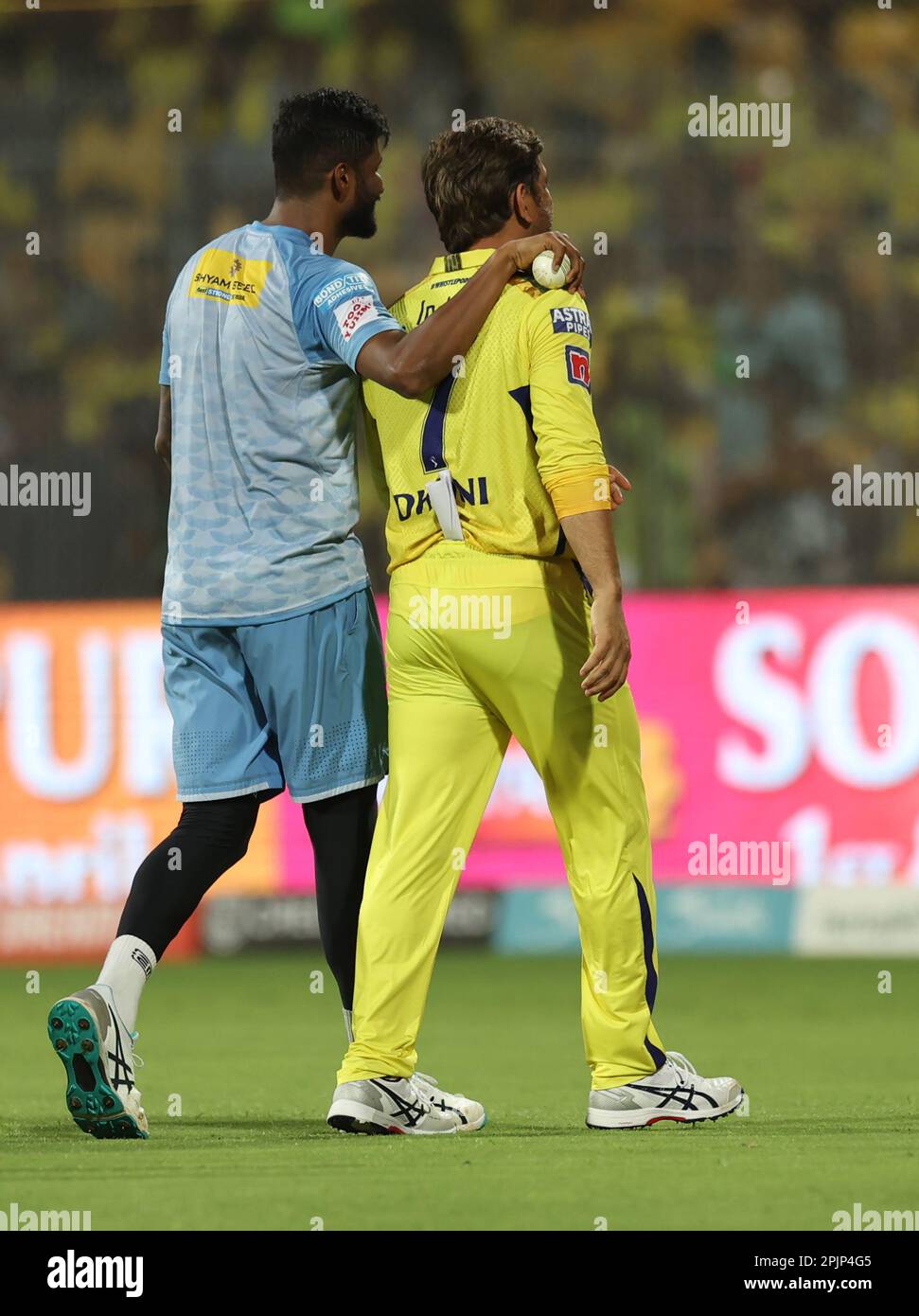 Mahendra Singh Dhoni In Csk Images