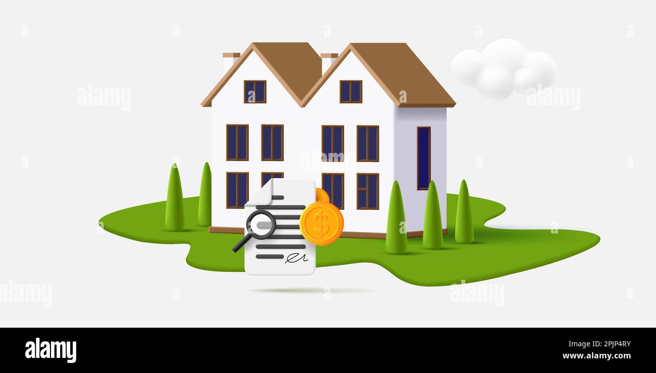 3d Real Estate Icon