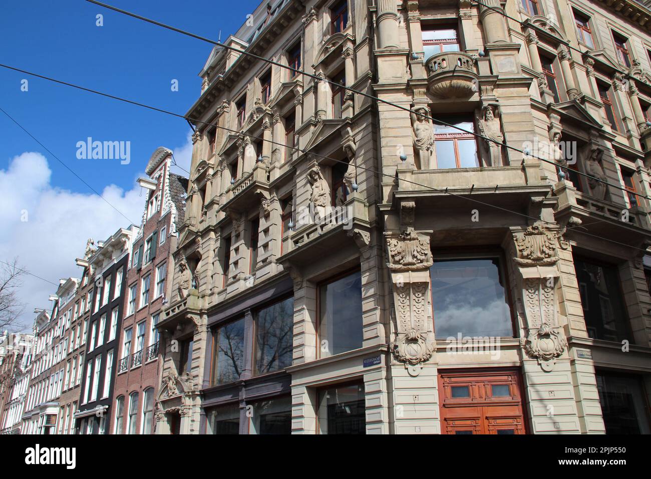 flat buildings in amsterdam (the netherlands Stock Photo - Alamy