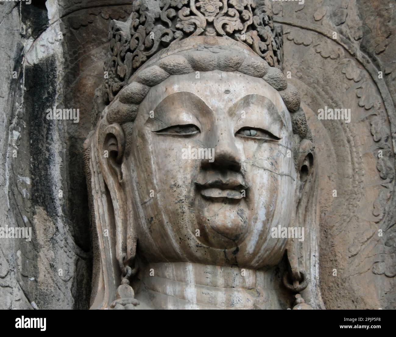 Fengxian Temple The Biggest Cave Of Longmen Grottoes Luoyang Henan ...