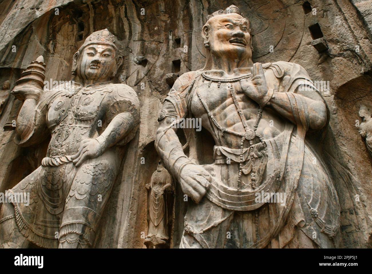 Fengxian Temple The Biggest Cave Of Longmen Grottoes Luoyang Henan ...