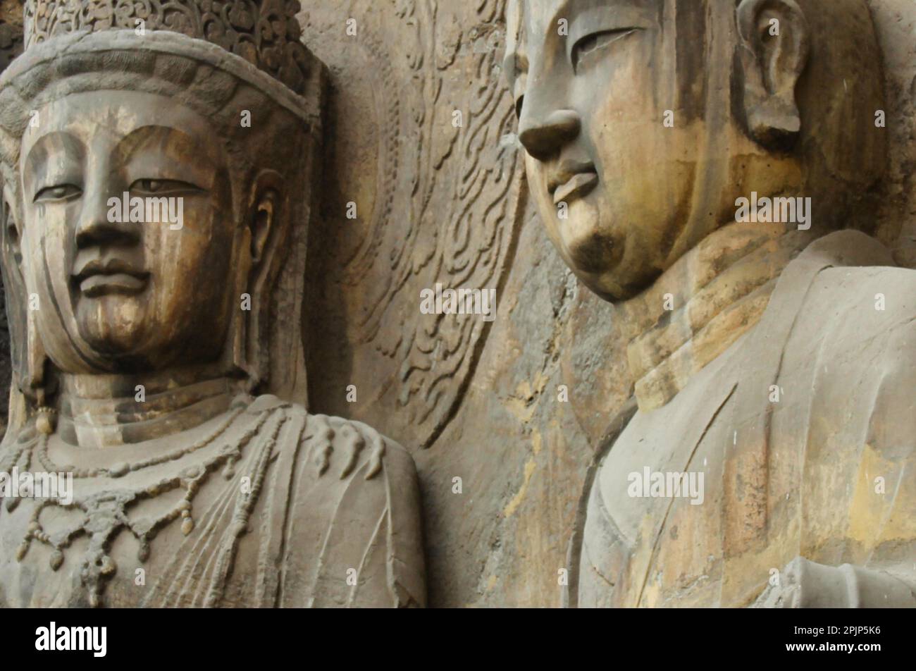 Fengxian Temple The Biggest Cave Of Longmen Grottoes Luoyang Henan ...