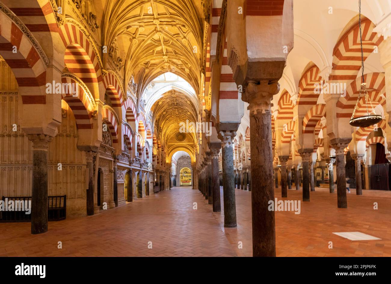 Interior of The Mosque – Cathedral of Cordoba, Cordoba, Andalusia ...