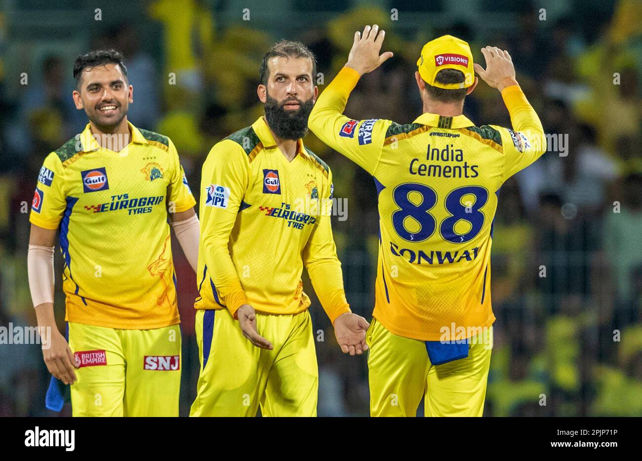Chennai Super Kings Team Photo 2022