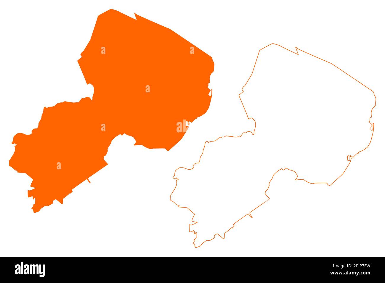 Leudal municipality (Kingdom of the Netherlands, Holland, Limburg ...