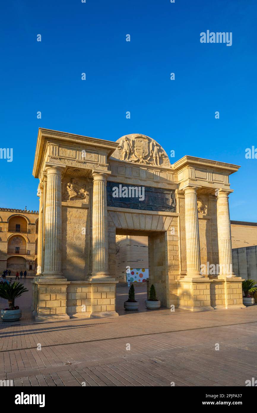 Puerta del Puente or Bridge Gate, a Triumphal Renaissance Arch, Cordoba ...