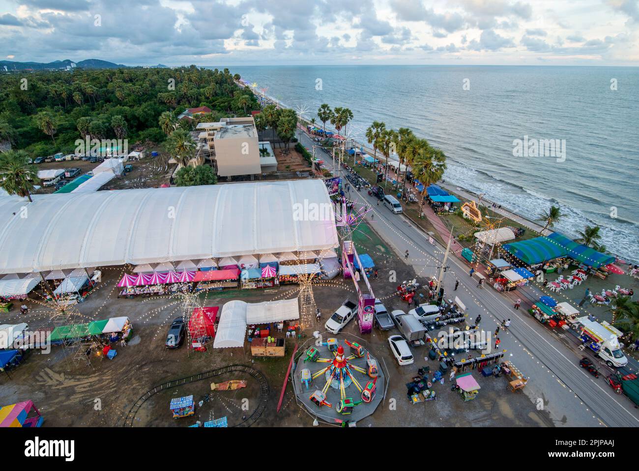 Thai streetfood Fair at a Shopping and eating Festival at the Pak Nam ...