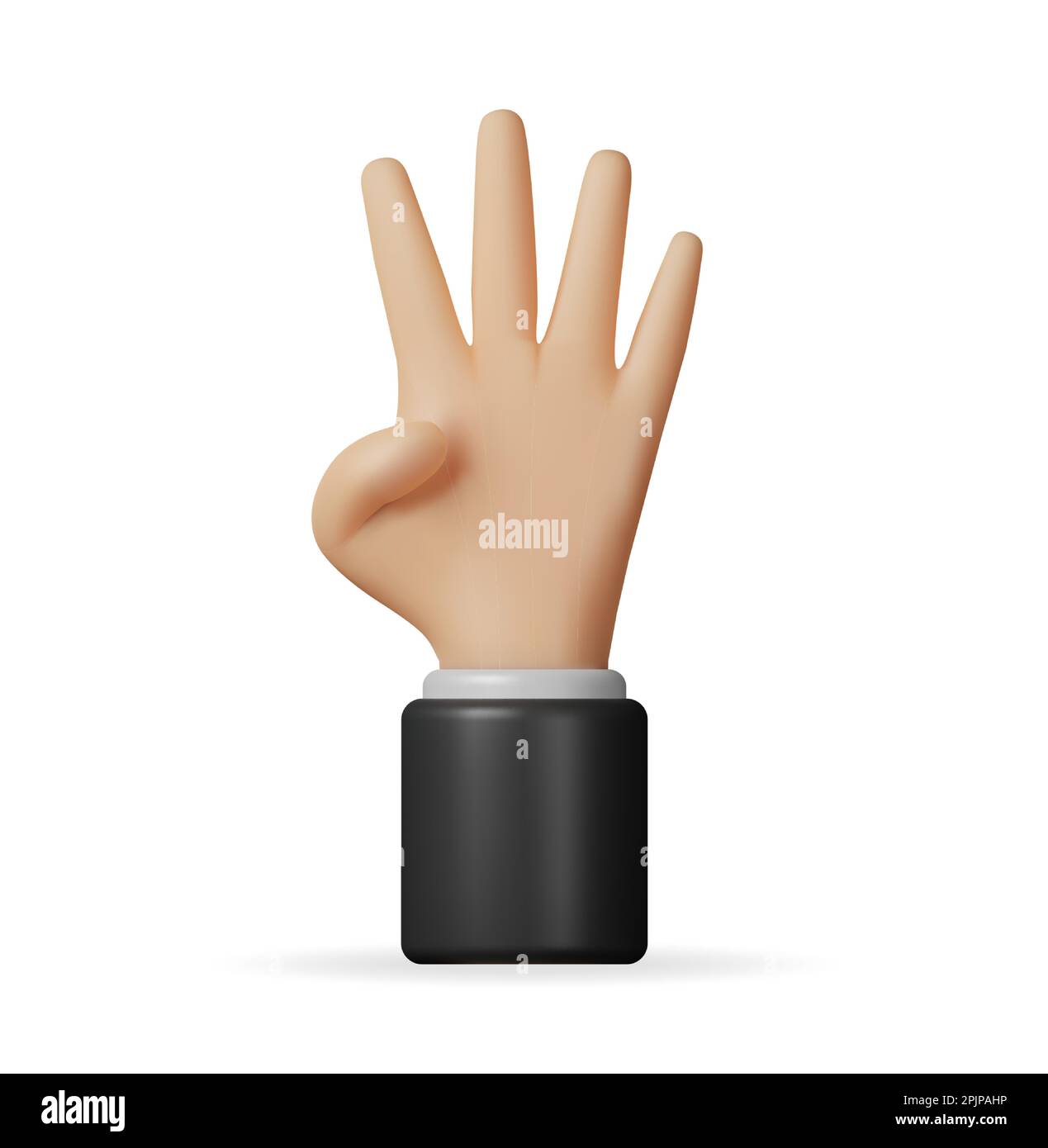 Showing middle finger Stock Vector Images - Alamy