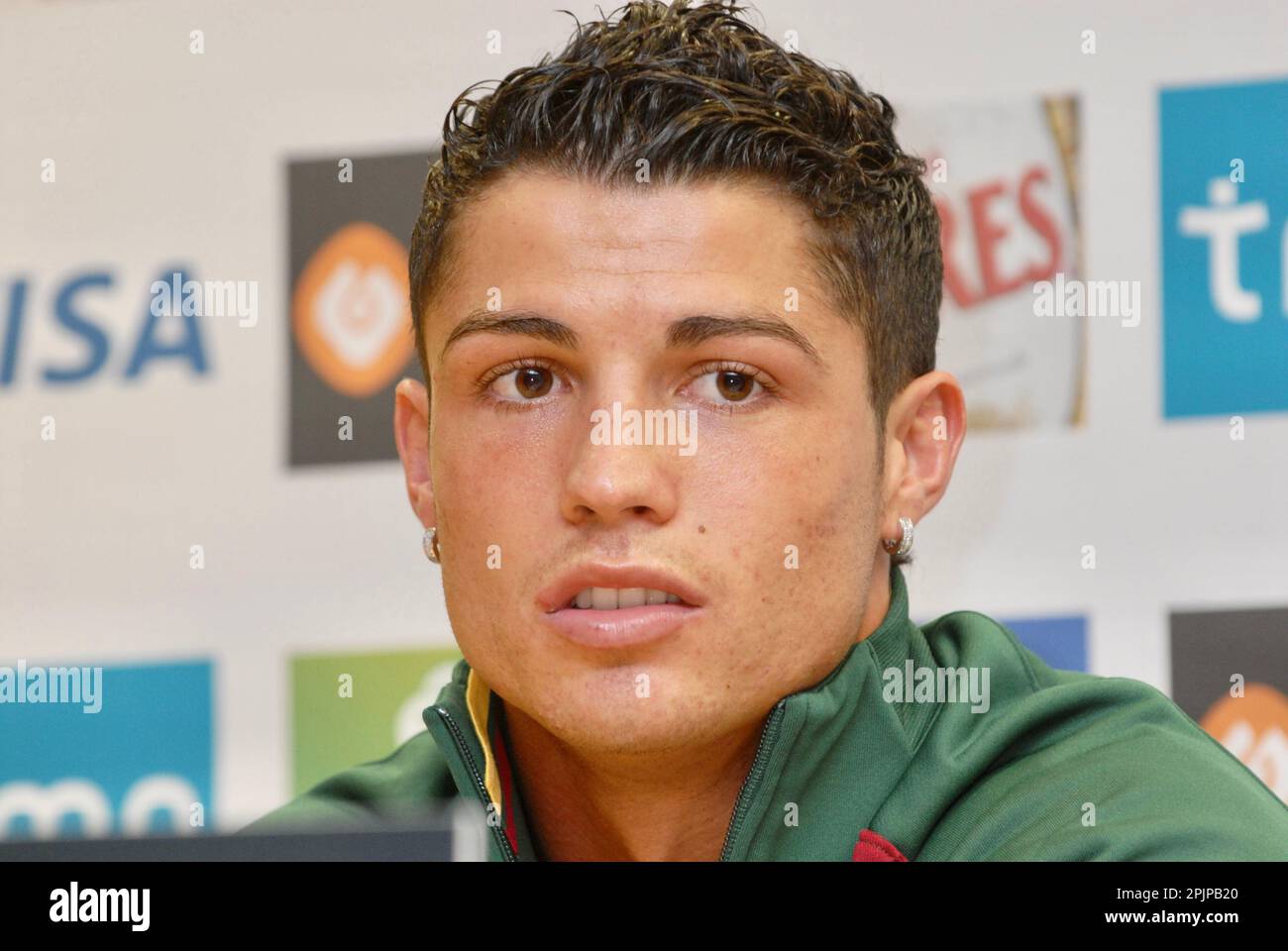 Cristiano Ronaldo, Emirates Stadium, Highbury, London, UK Stock Photo ...