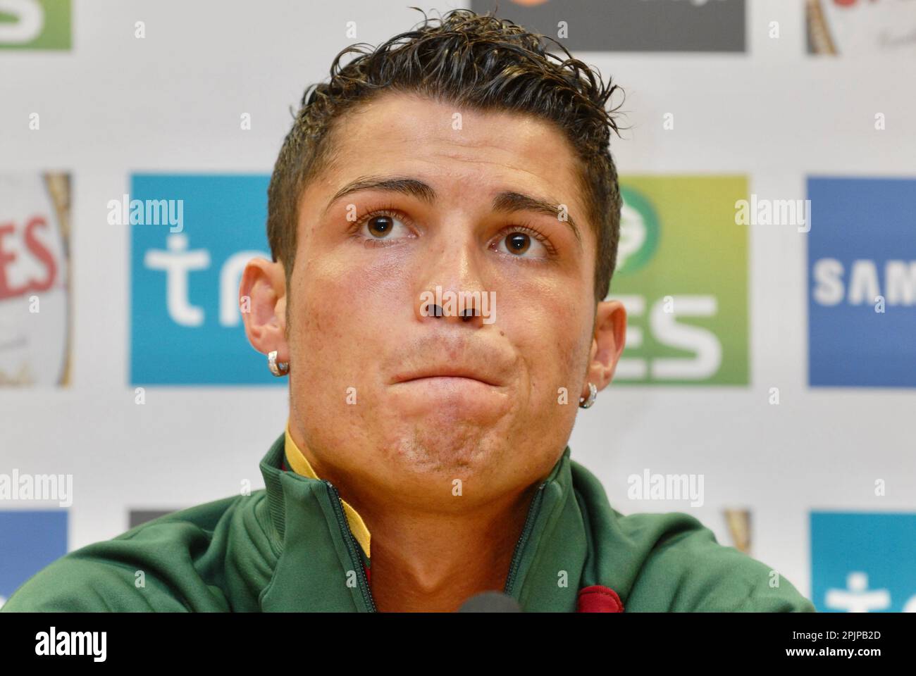 Cristiano Ronaldo, Emirates Stadium, Highbury, London, UK Stock Photo ...