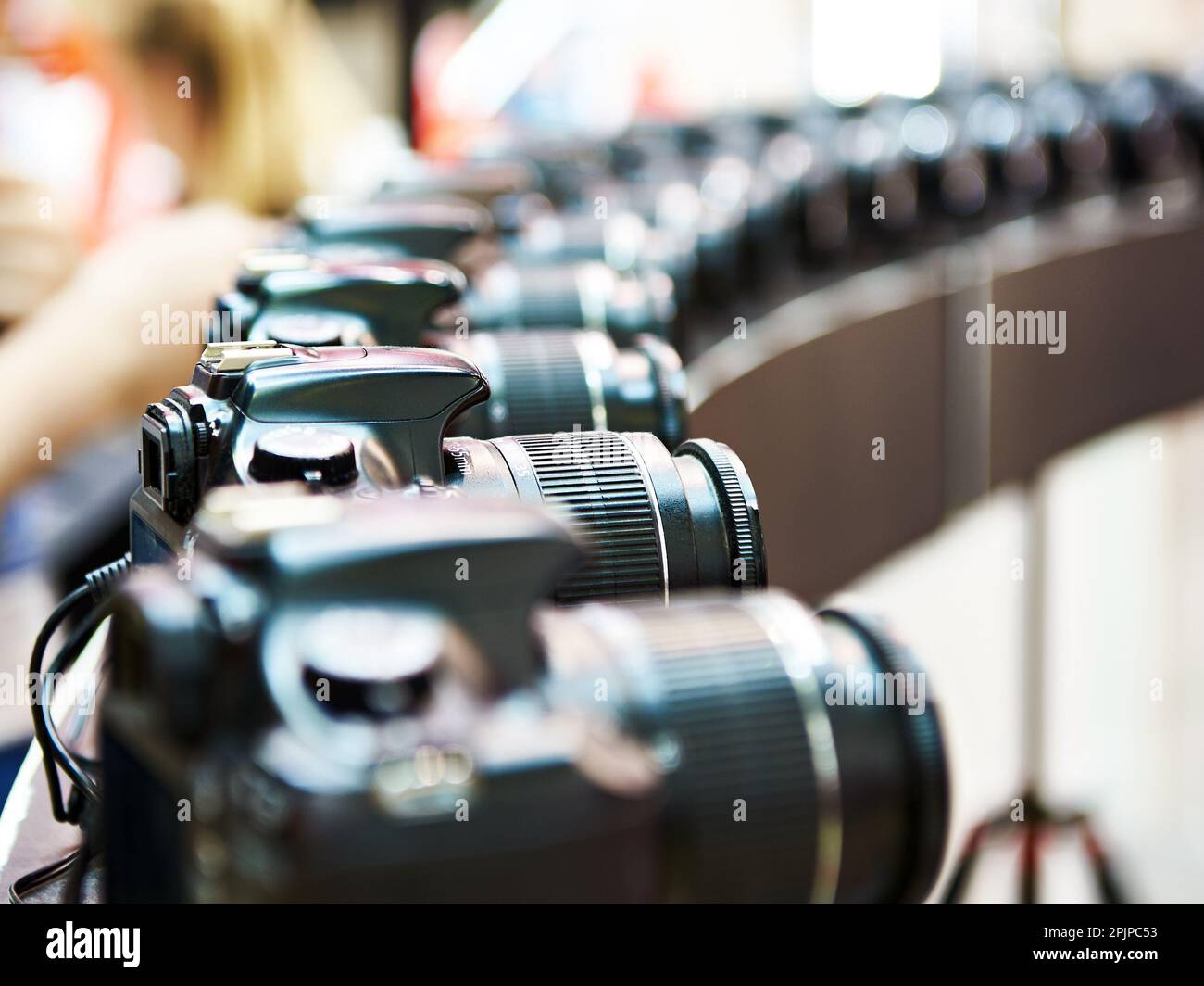 Modern professional video cameras hi-res stock photography and images ...