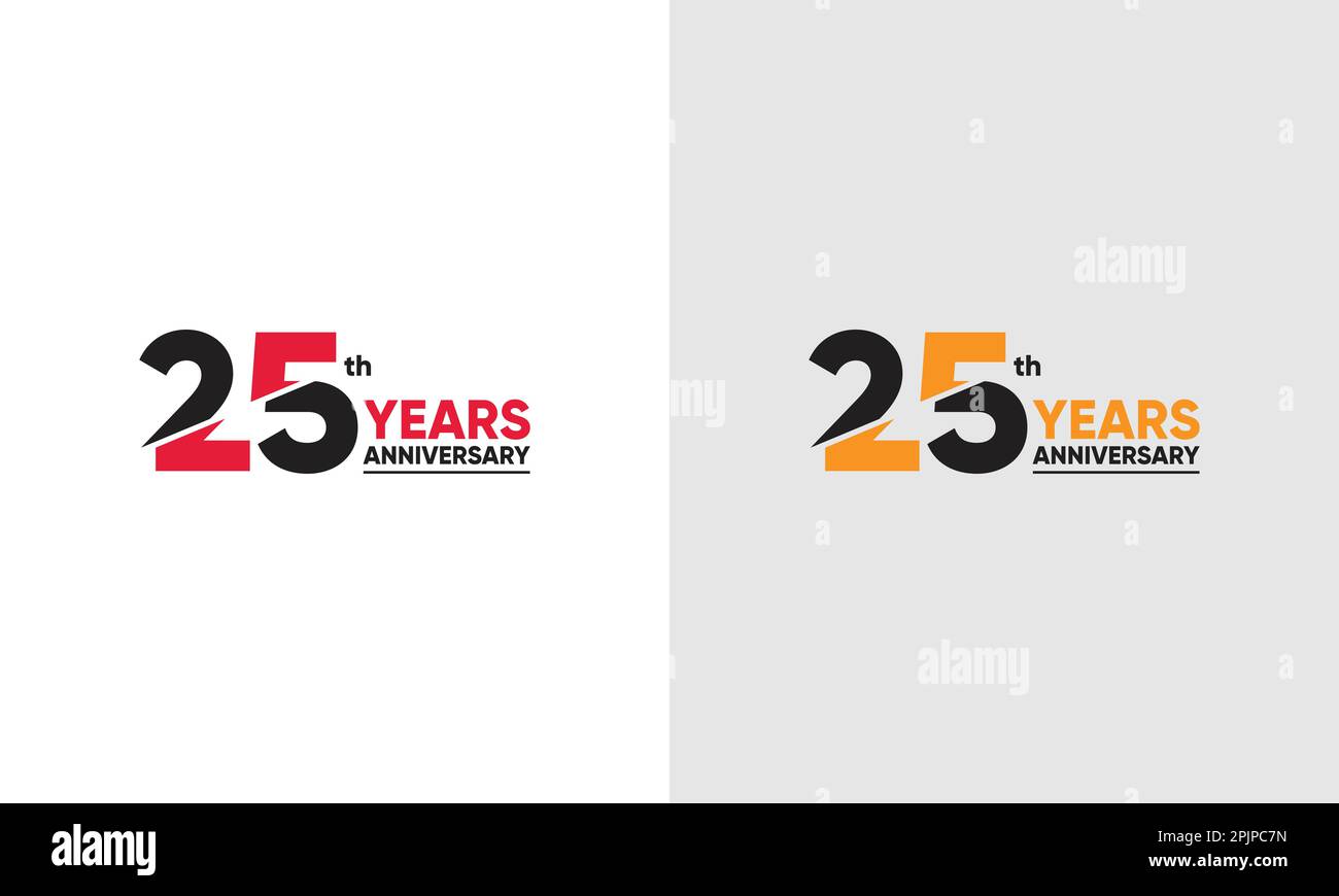 Logo 25 vector vectors Stock Vector Images - Alamy