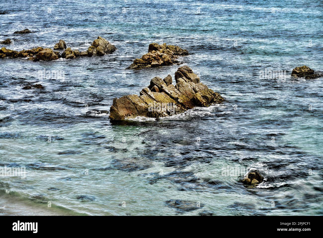Pacific Ocean Asilomar State Marine Reserve Monterey California Stock ...