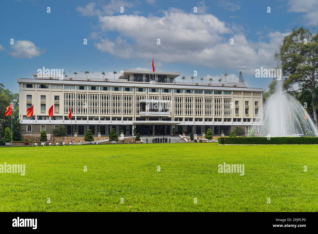 Independence Palace in Saigon, Vietnam Stock Photo - Alamy