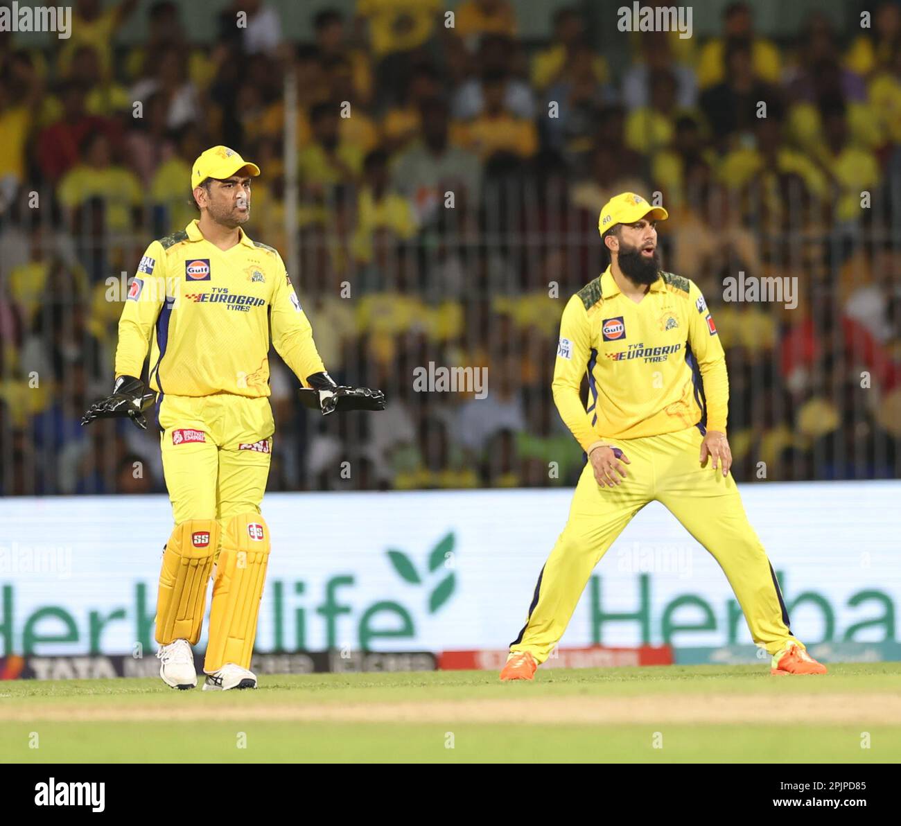 Chennai, India, 03/04/2023, Match No 6 : TATA IPL 2023: CSK Vs LSG : Chennai Super Kings Vs ...