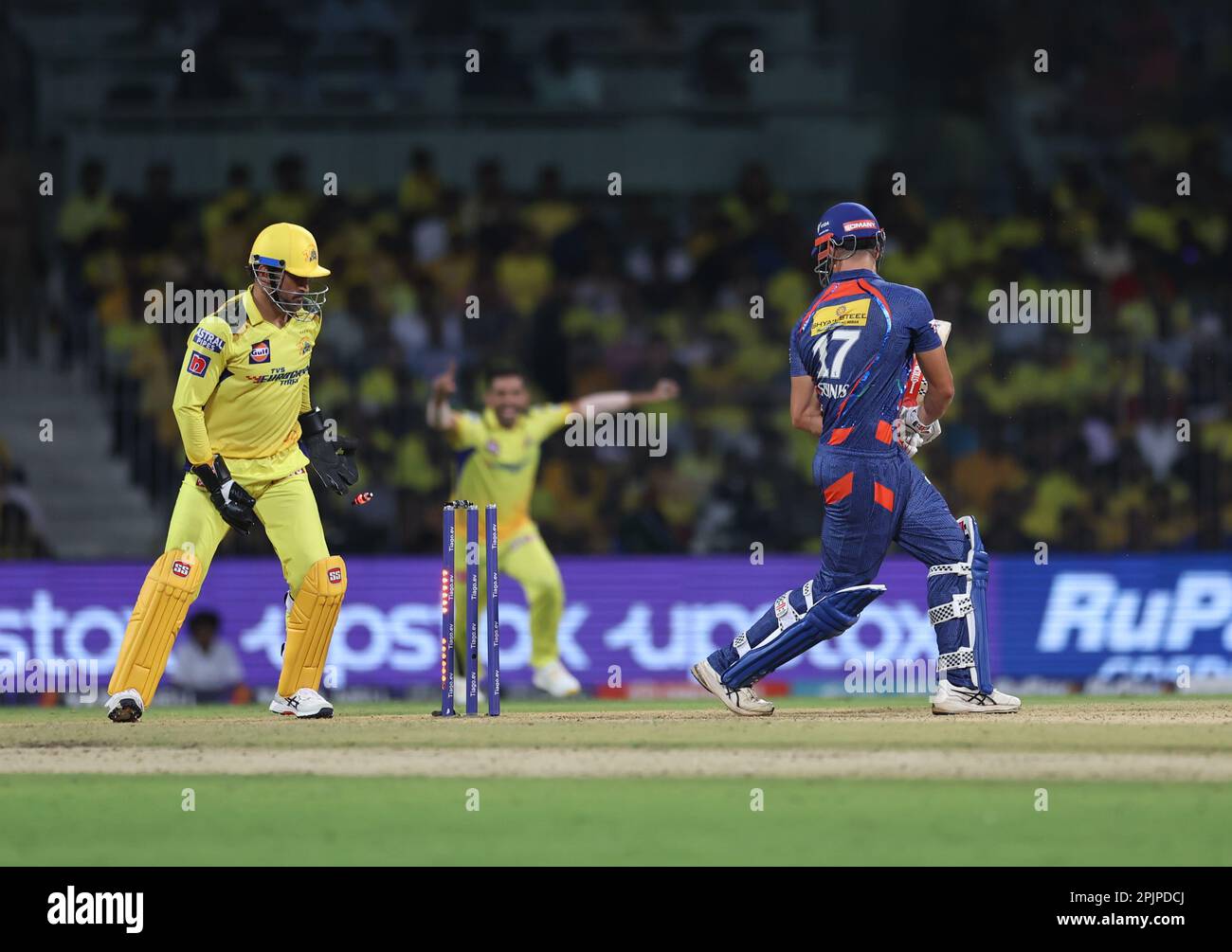 Chennai, India, 03/04/2023, Match No 6 : TATA IPL 2023: CSK Vs LSG ...