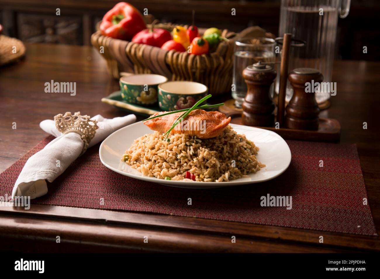 Peruvian food buffet table Assorted dishes gourmet cuisine Peru ...