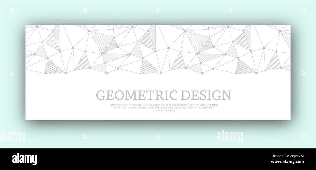 Abstract triangle design. Templates for creative design. Layout of the ...