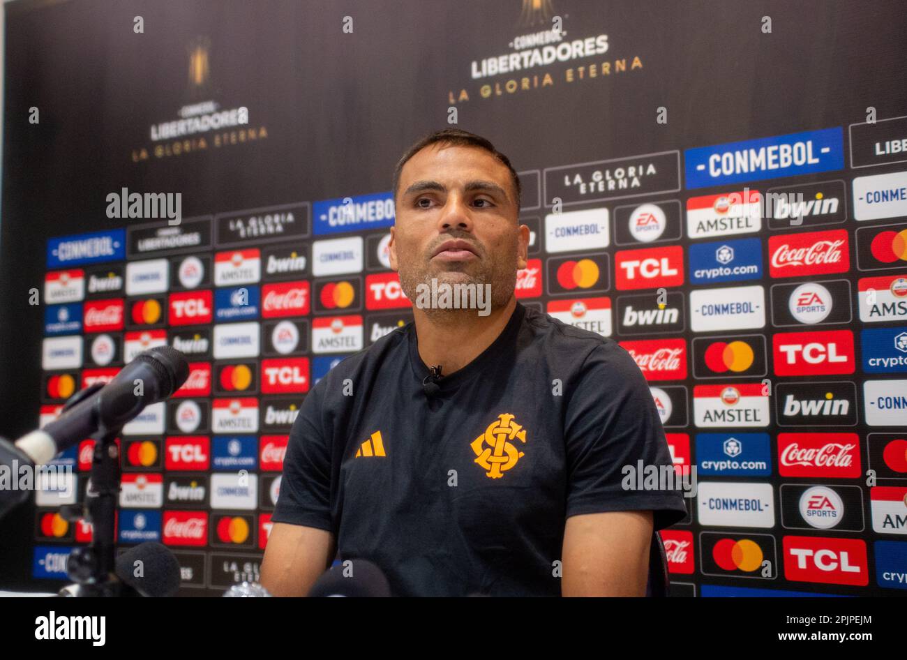 Medellin, Colombia, 03th Apr, 2023. Gabriel Mercado of Internacional ...