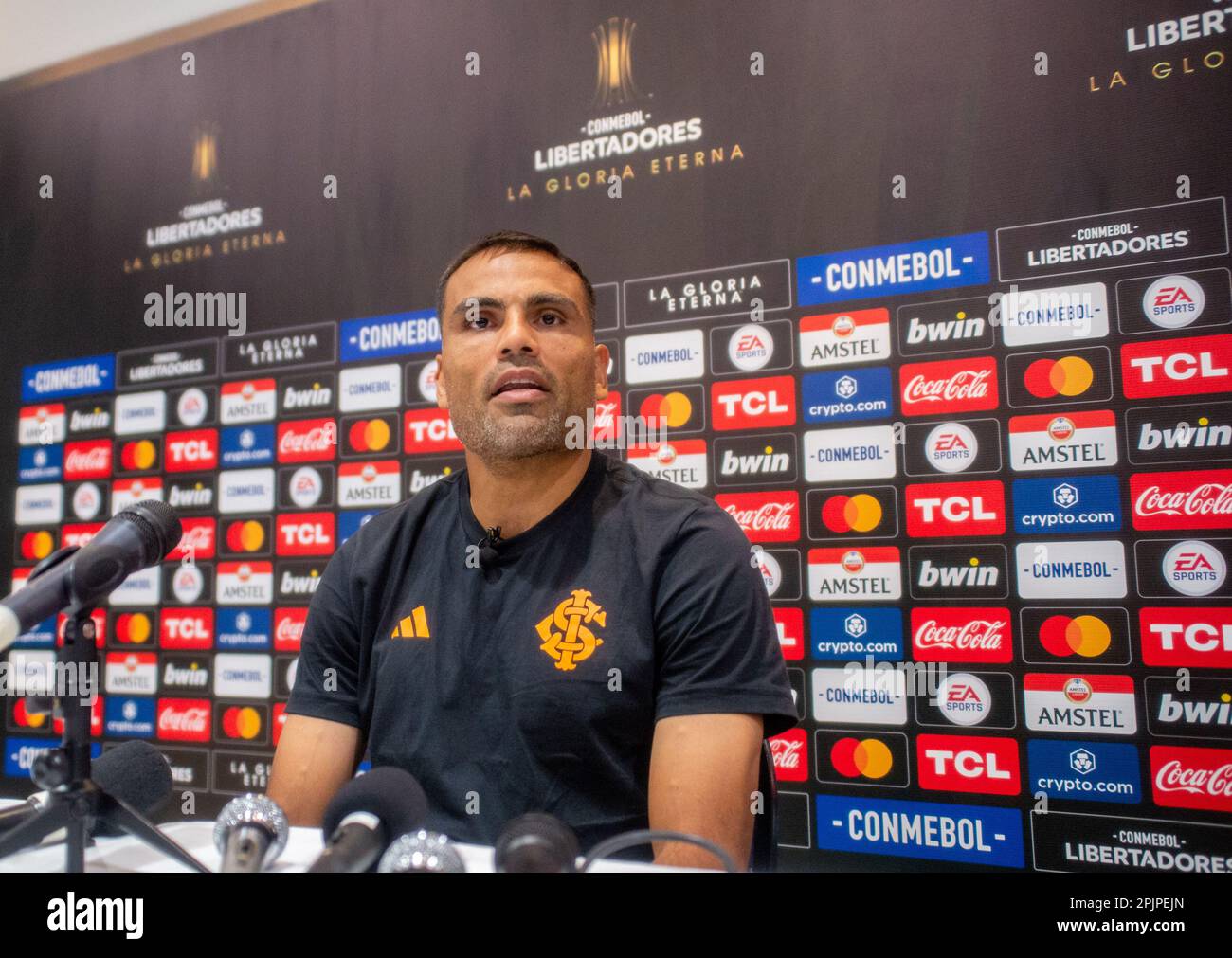 Medellin, Colombia, 03th Apr, 2023. Gabriel Mercado of Internacional ...
