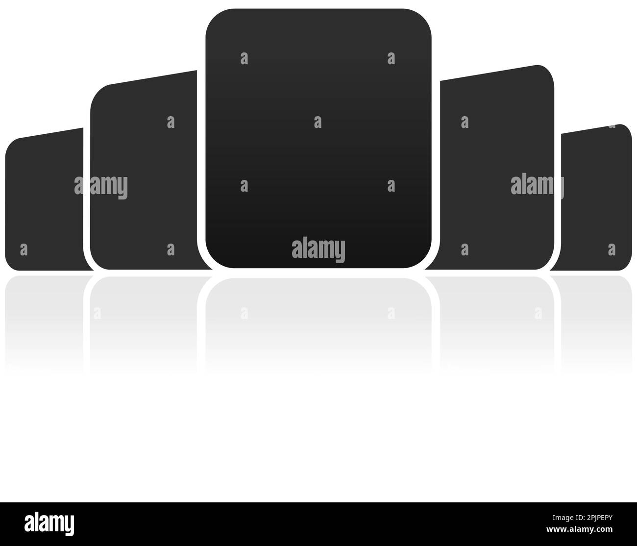 square collage concept, Vector rectangular collage mosaic grid of ...