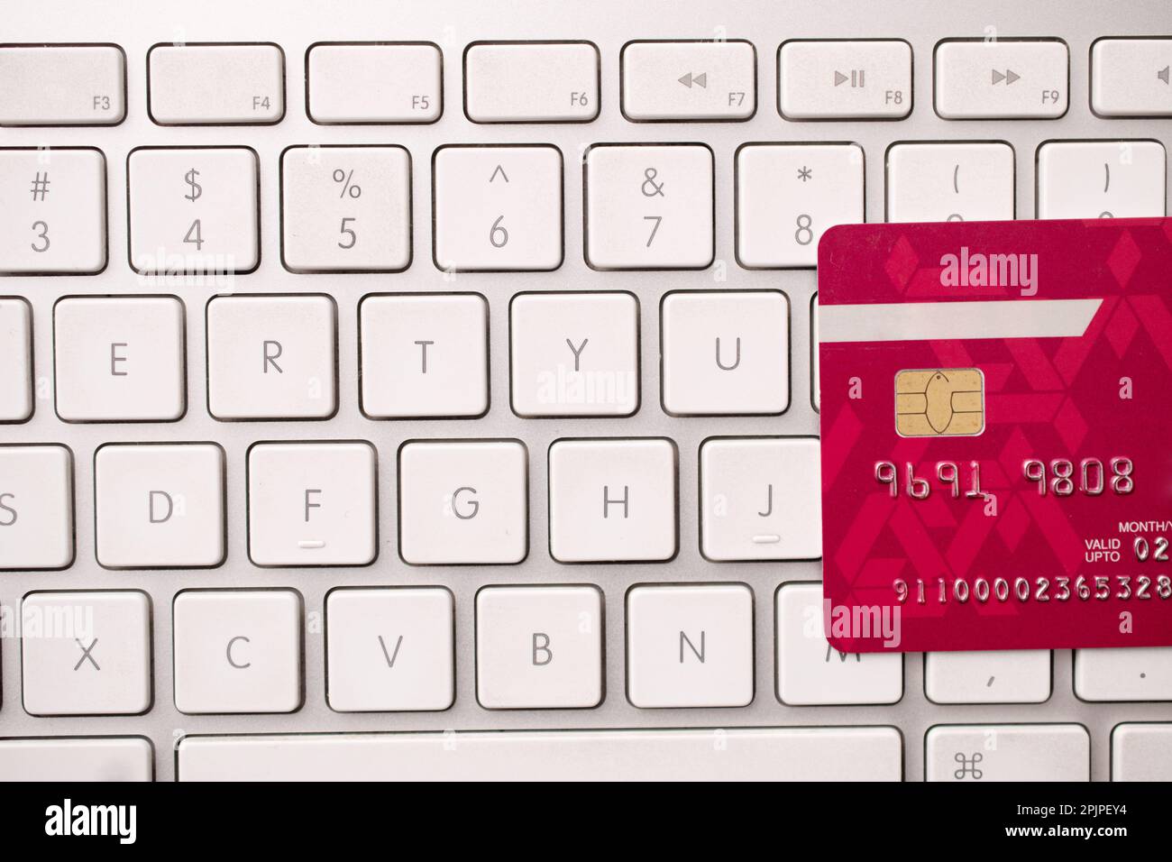 Top view credit card hi-res stock photography and images - Alamy