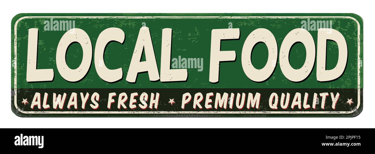 Vintage grocery advertising Stock Vector Images - Alamy