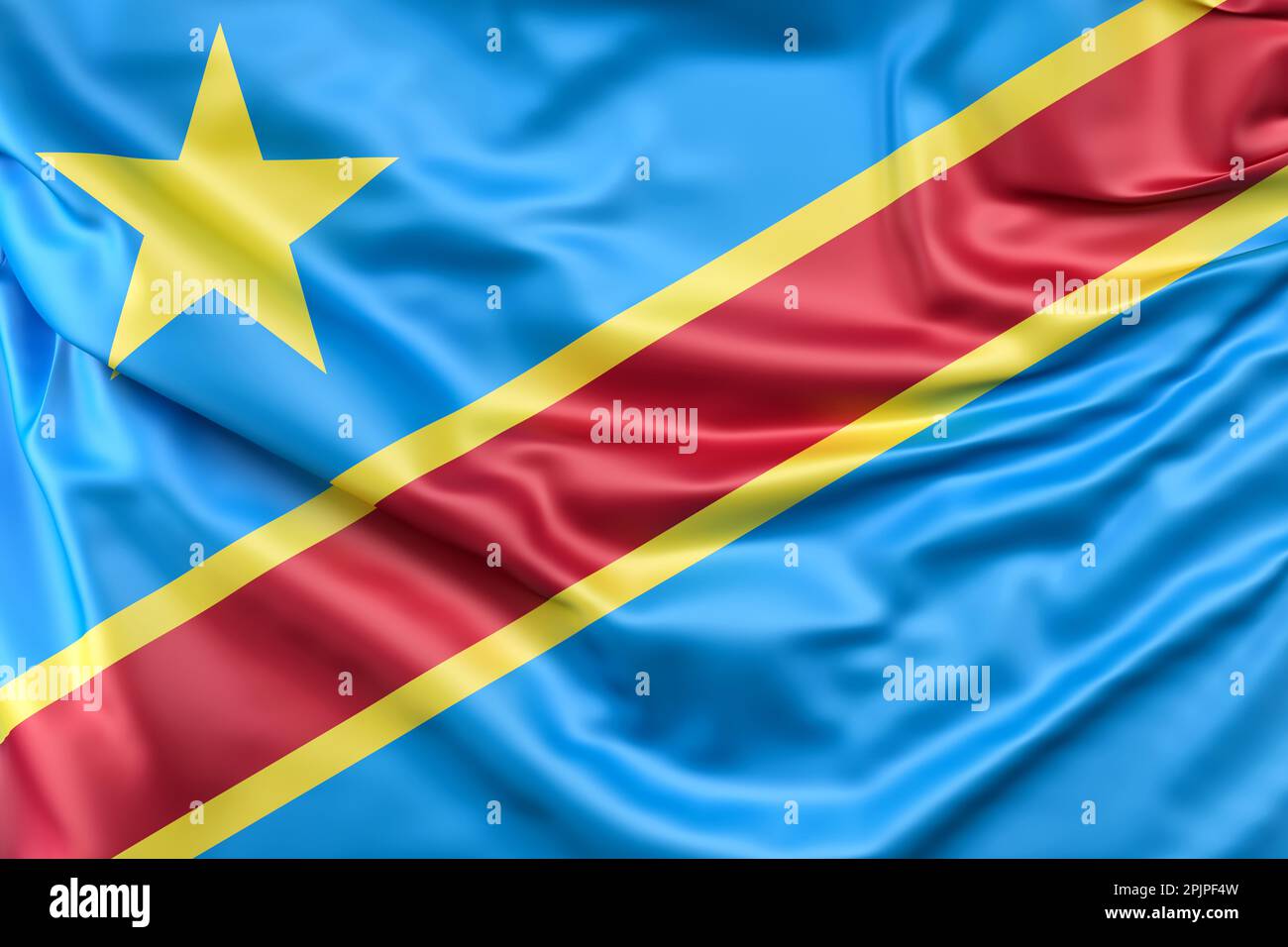 Dr congo national flag hi-res stock photography and images - Alamy