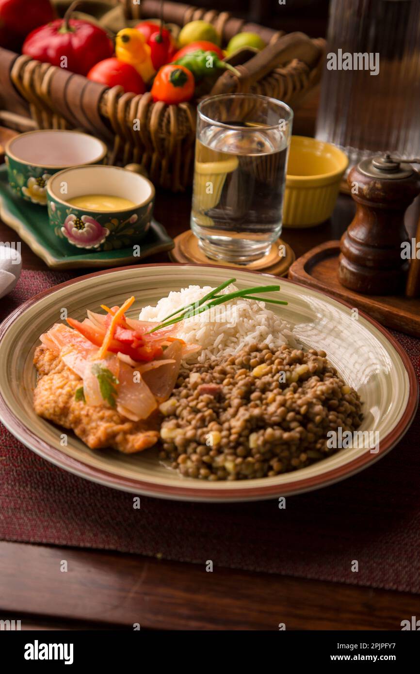 Peruvian food buffet table Assorted dishes gourmet cuisine Peru ...