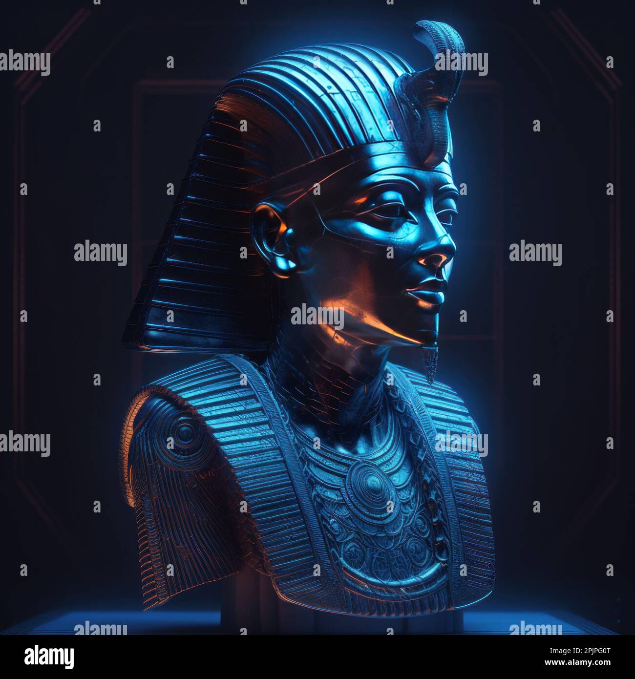 Egypt statue clay hi-res stock photography and images - Alamy