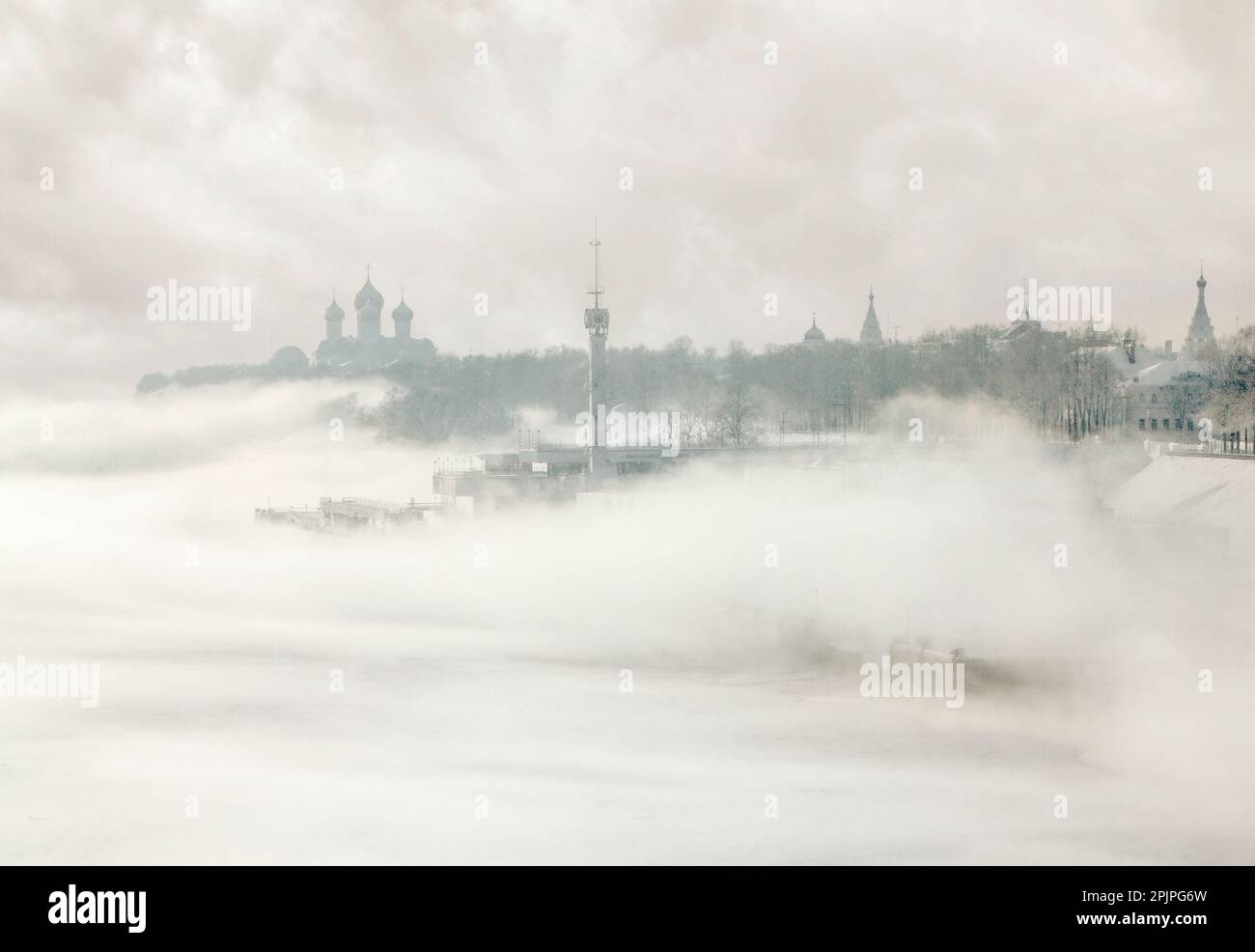 Russia. Spring landscape. Spring is a miracle, a unique sight that ...