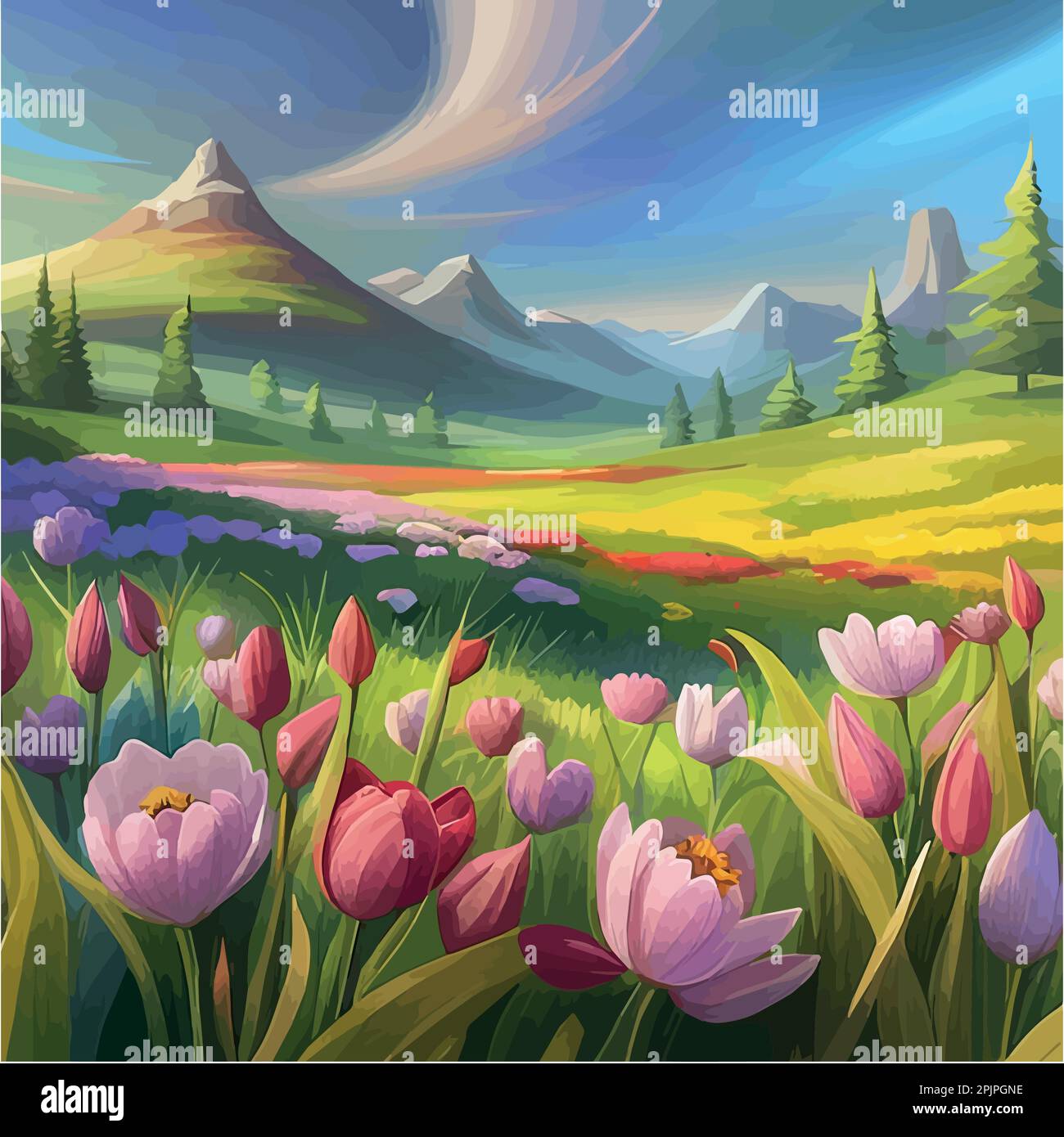 Canada bloom Stock Vector Images - Alamy