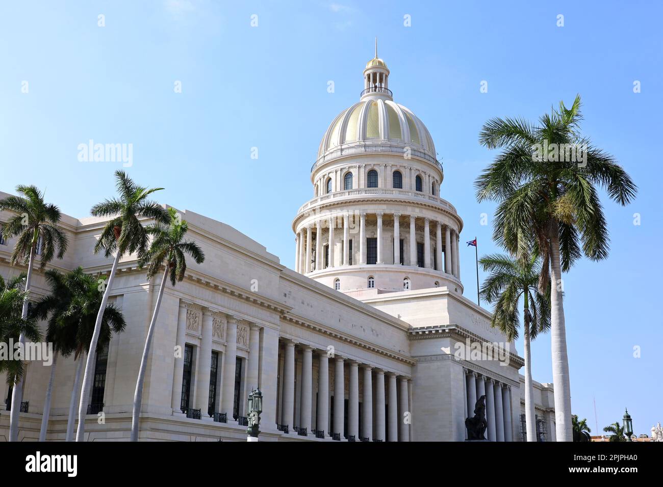 National Capitol (Capitolio Nacional) building in Havana, Cuba Stock ...