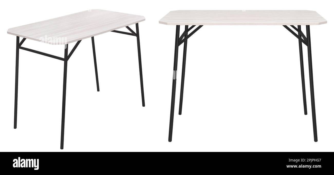 Kitchen dining table. Element of the interior. Isolated from the ...