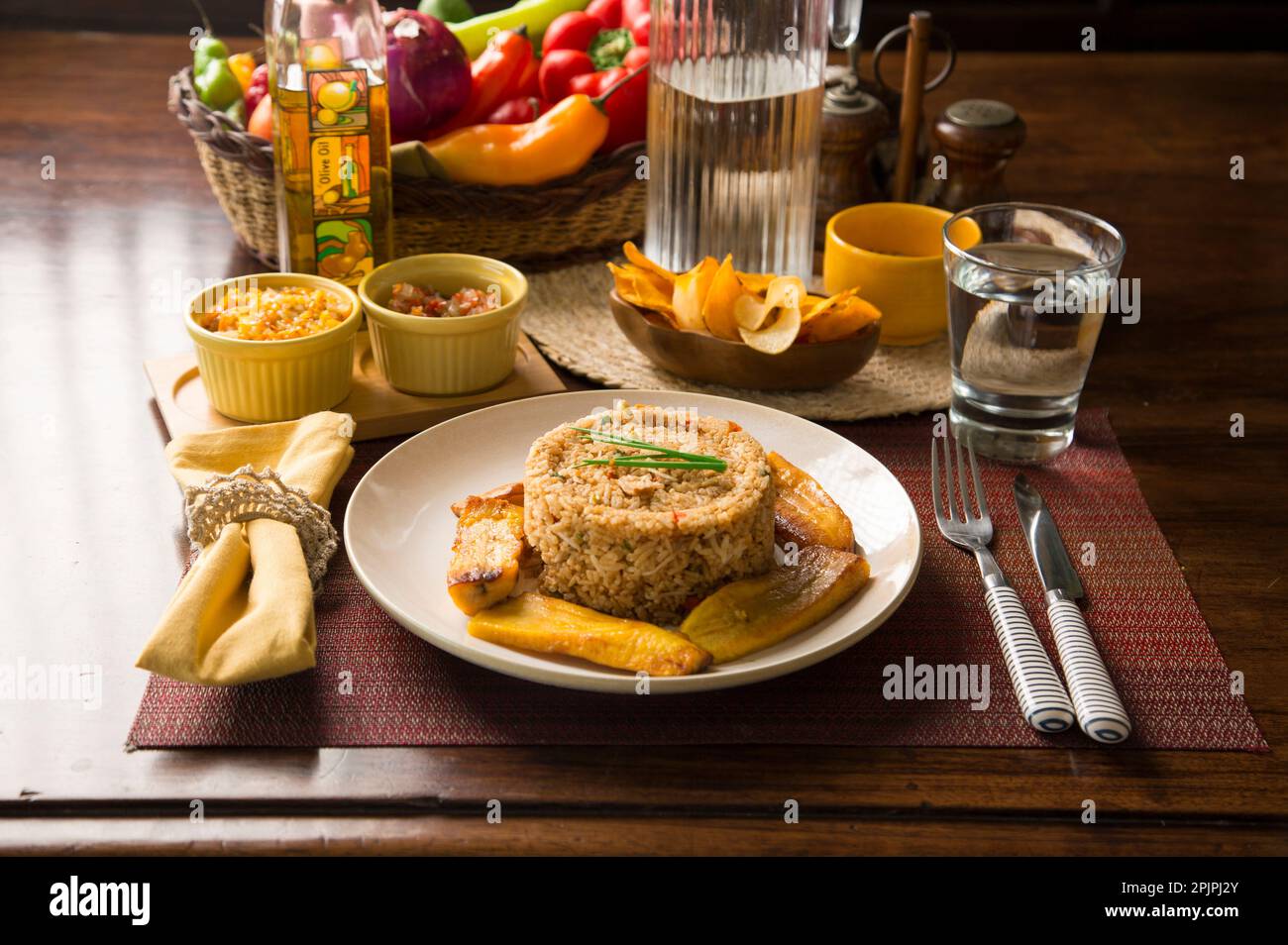 Peruvian food buffet table Assorted dishes gourmet cuisine Peru ...