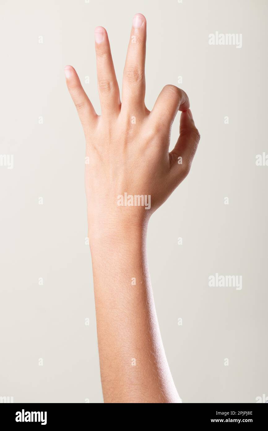 Good hand gesture hi-res stock photography and images - Alamy