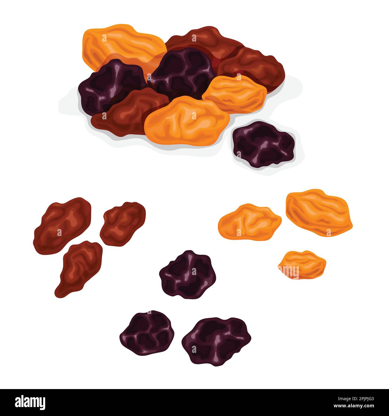 Raisin grains Stock Vector Images - Alamy