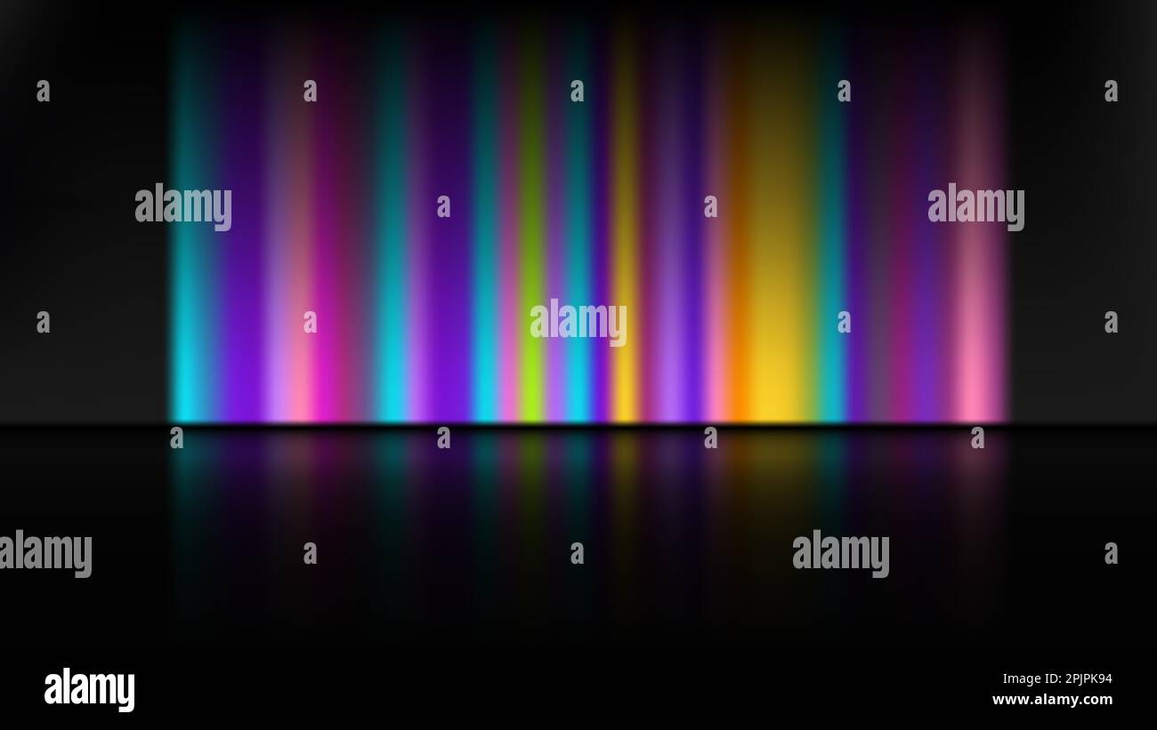 Colorful gradient. A set of templates for creative design. Layout of ...