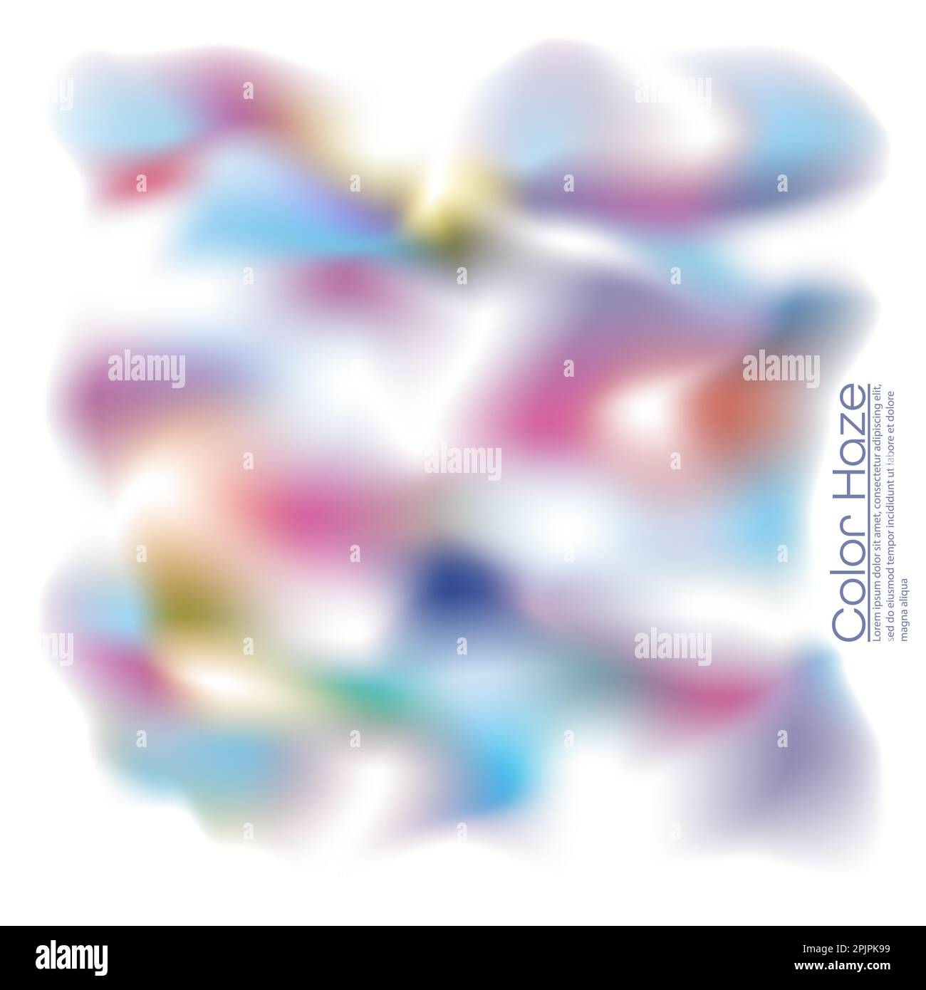 Colorful smoky gradient. Colored blurred background. Template for ...