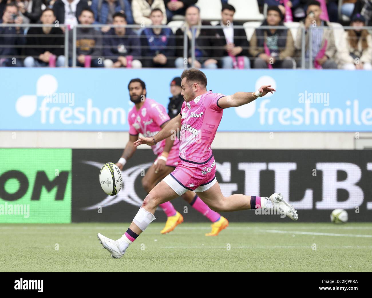 Joris Segonds of Stade Francais during the EPCR Challenge Cup, Round of ...