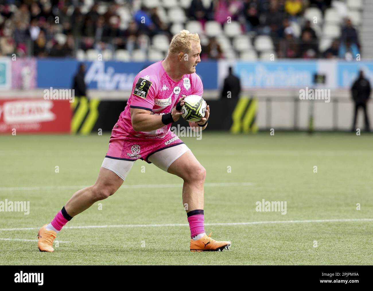 Vincent Koch of Stade Francais during the EPCR Challenge Cup, Round of ...