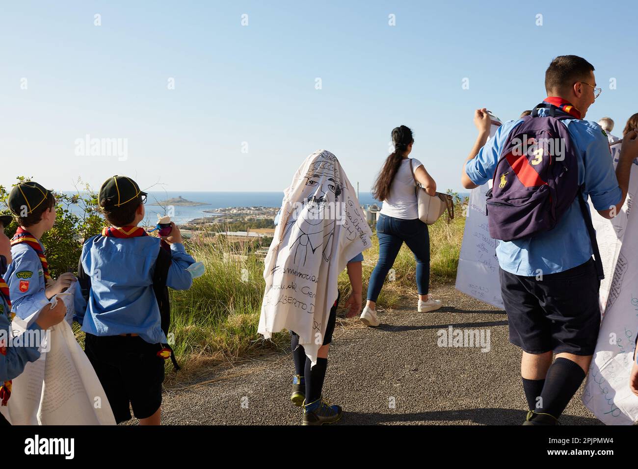 Palermo, Sicily, Italy. 21st May, 2022. Thirty years ago, the Sicilian ...