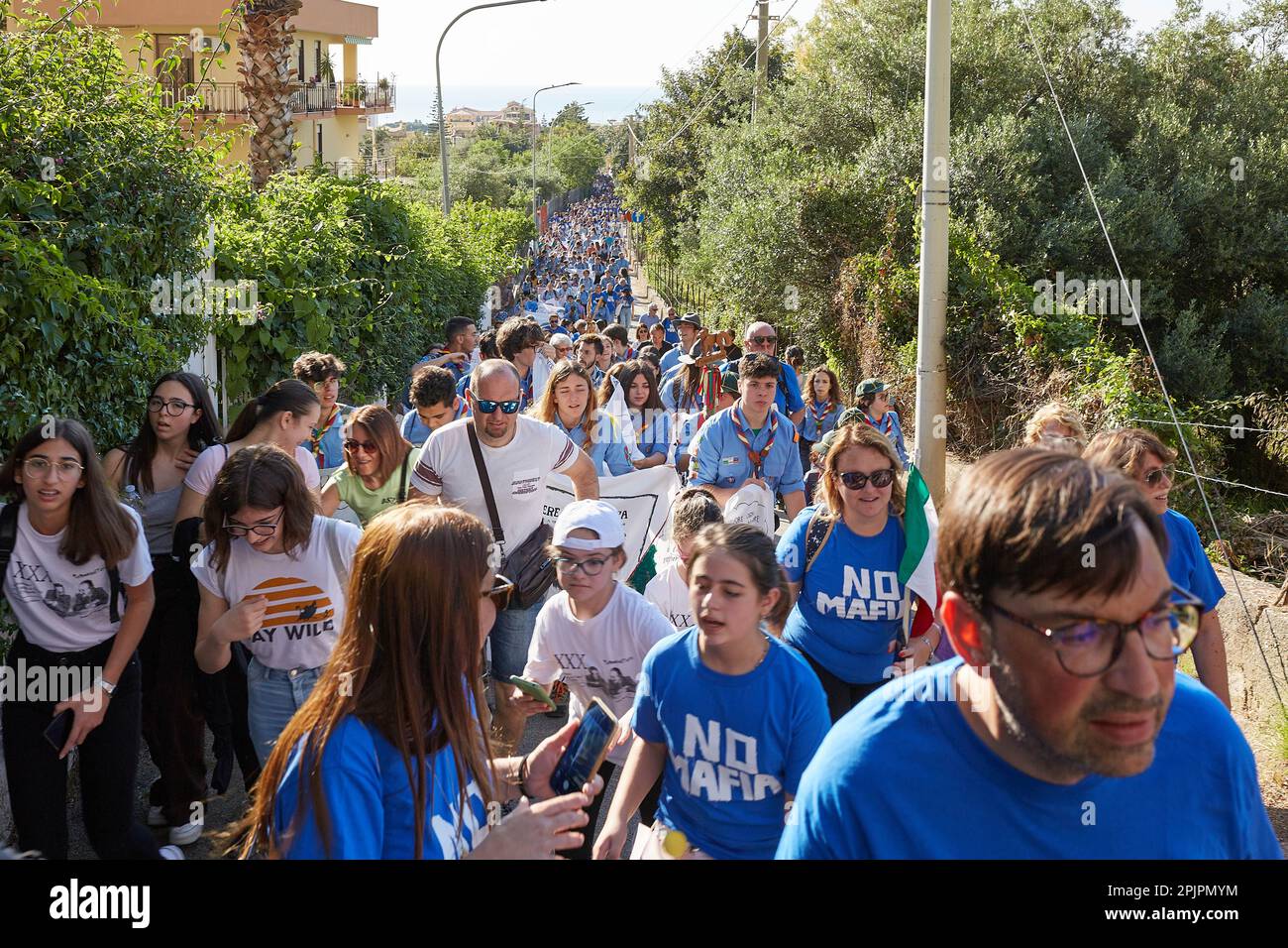 Palermo, Sicily, Italy. 21st May, 2022. Thirty years ago, the Sicilian ...
