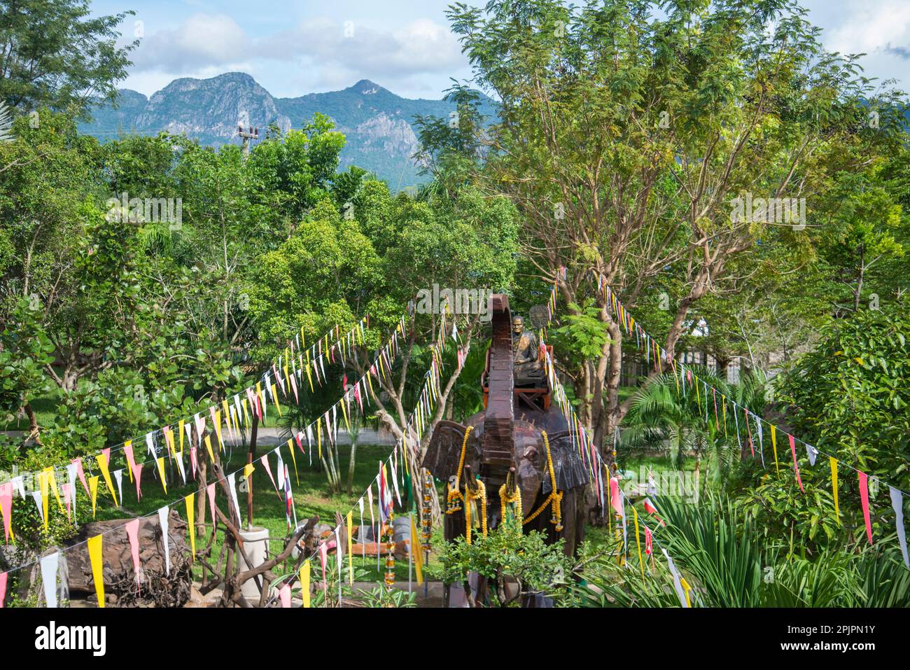 Wat Tan Chet Yot at Sam Roi Yot National Park in the Province of ...